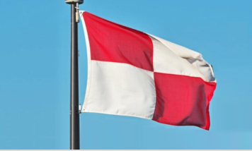 Evacuation Shark Flag - Red/White – Life Saving Victoria