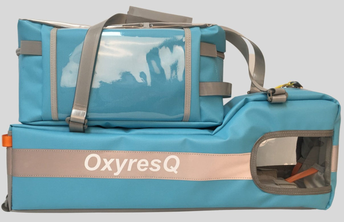 Oxygen Resuscitation Unit - Oxi RESQ (Blue) (EMPTY KIT) – Life Saving ...